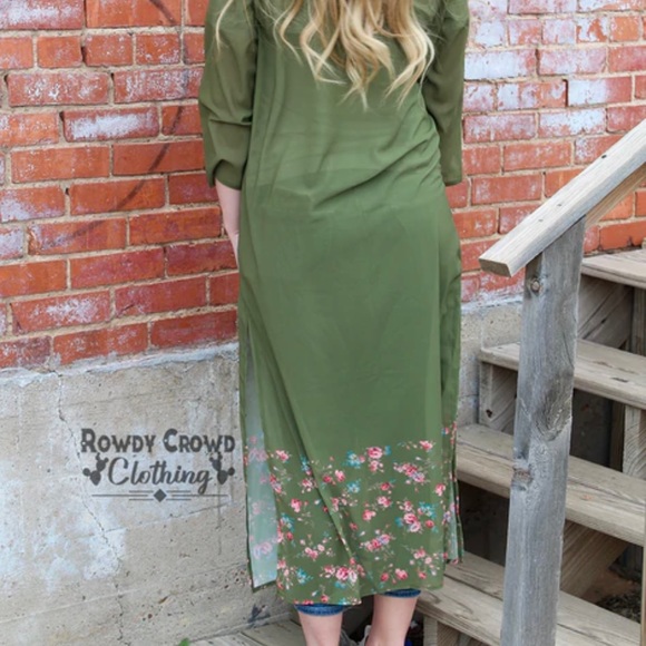 Rowdy Crowd Clothing | Sweaters | Botanical Gardens Duster | Poshmark
